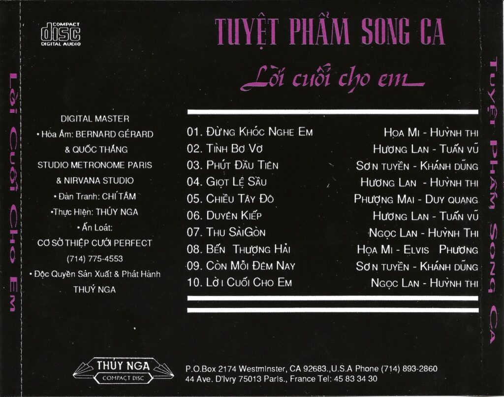 1483. TNCD012 - Tuyet Pham Song Ca Loi Cuoi Cho Em - share1001.com