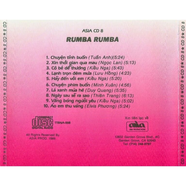 185.Rumba Rumba - AsiaCD008 (1989) - share1001.com