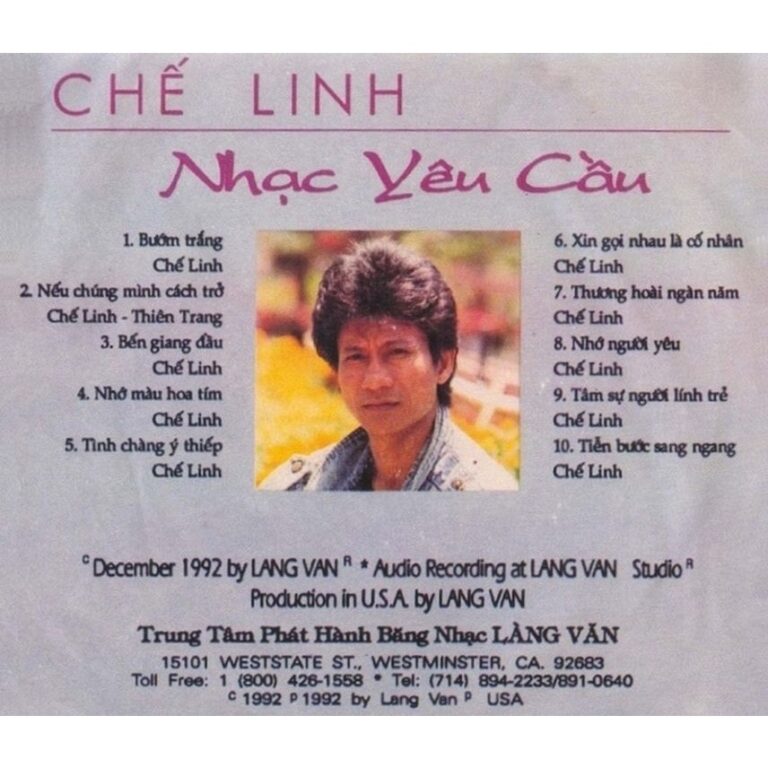 501. LANG VAN CD - 120 NHAC YEU CAU (CHE LINH) - share1001.com